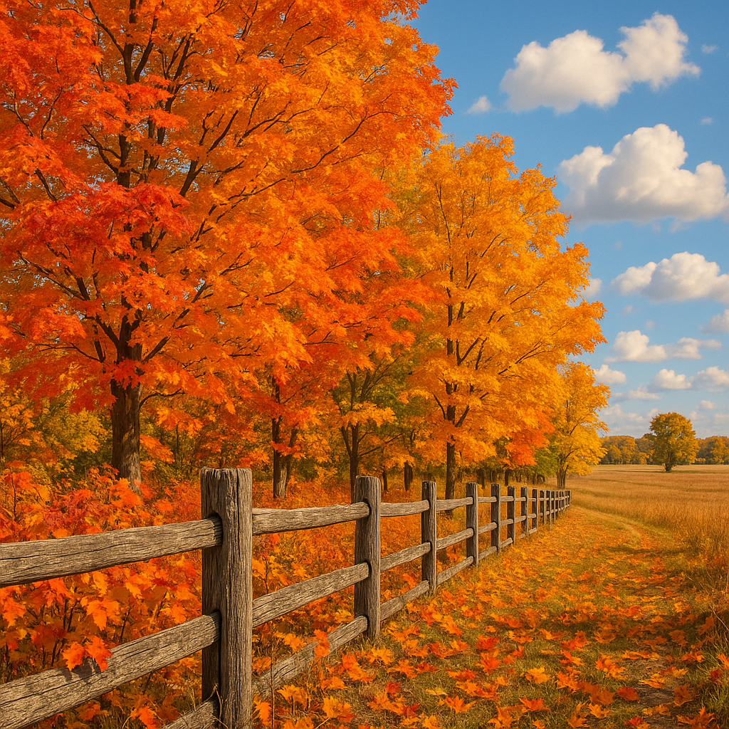 October at the Fence Line | A Cup of Songwriting